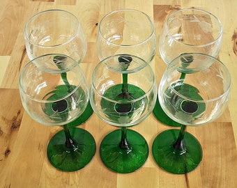 German wine glasses | Etsy