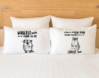 Funny pillowcases | Etsy