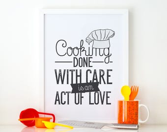 Cooking quotes | Etsy