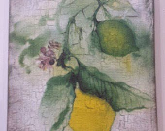 Decoupage wall art | Etsy