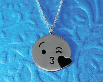 Emoji necklace | Etsy