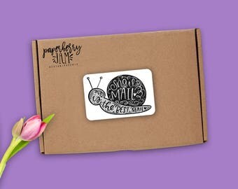 Snail mail stickers | Etsy