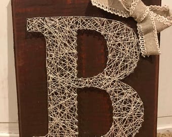String art letters | Etsy