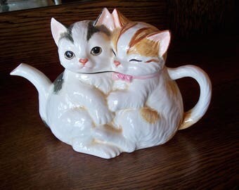 Cat tea pot | Etsy