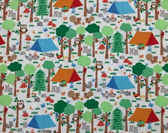 Woodland fabric | Etsy