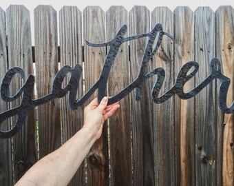 Custom metal sign | Etsy