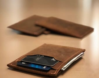 Minimalist wallet | Etsy