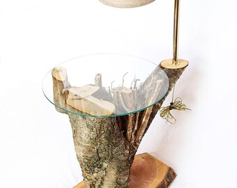 Tree stump table | Etsy