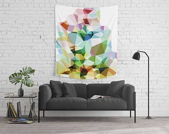 Geometric tapestry | Etsy
