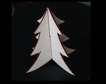 Wood tree cutouts | Etsy