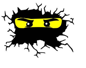 Ninjago decal | Etsy