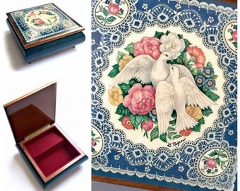 Dove music box | Etsy