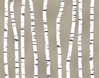 Birch tree fabric | Etsy
