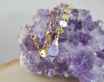 Amethyst choker | Etsy