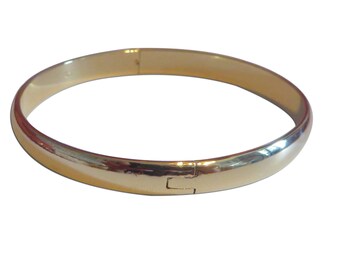 Gold filled bangle | Etsy