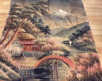 Japanese tapestry | Etsy