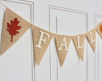 Leaf banner | Etsy