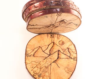 Superhero Coasters Marvel DC Comics Wood Burning Pyrography