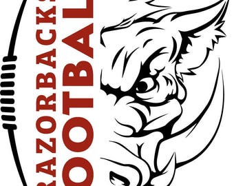 Razorback svg | Etsy