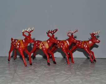 Plastic reindeer | Etsy