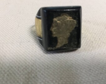 Mercury dime ring | Etsy