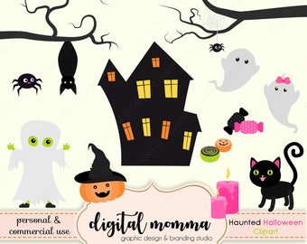 Spider clipart | Etsy