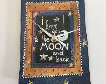 Cute wall clock | Etsy