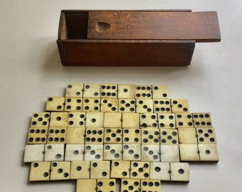 Bone dominoes | Etsy