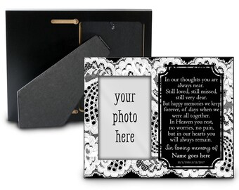 Memorial photo frame | Etsy