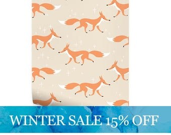 Fox wallpaper | Etsy
