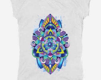 Mandala t shirt | Etsy