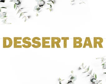 Dessert table banner | Etsy