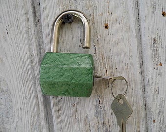 Vintage lock and key | Etsy