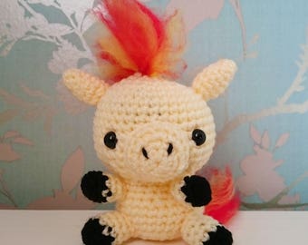 PATTERN: Ponyta Crochet Plush
