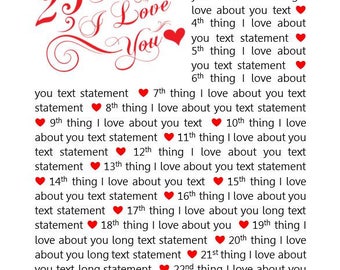 Reasons we love you | Etsy