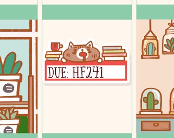 Date stickers | Etsy