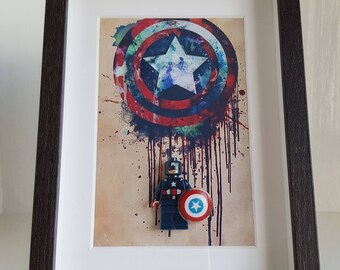 Captain america | Etsy