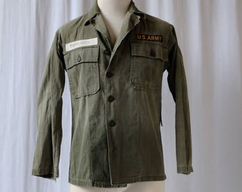 Army fatigue jacket | Etsy