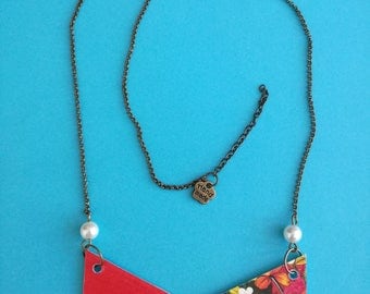 Paper necklace | Etsy