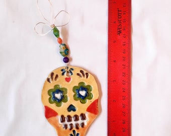 Only Half Dead Skull Vinyl Decal 1-034