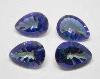 Peacock mystic topaz | Etsy