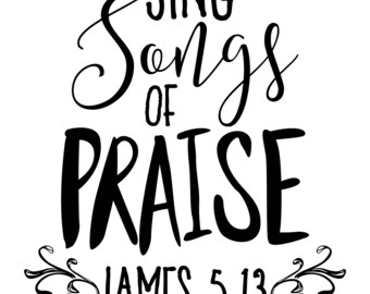 Praise song art | Etsy
