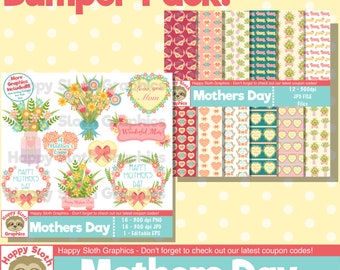 Mothers day clipart | Etsy