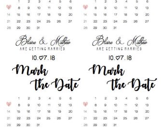 Mark the date | Etsy