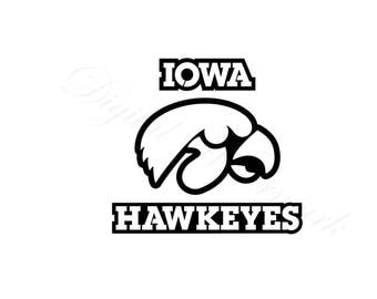 Iowa hawkeyes | Etsy