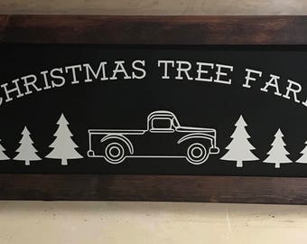 Tree farm sign | Etsy