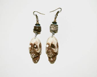 Grotesquely Detailed Undead Adornments by ZombieHead on Etsy