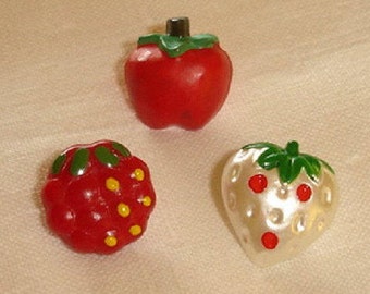 Fruit buttons | Etsy