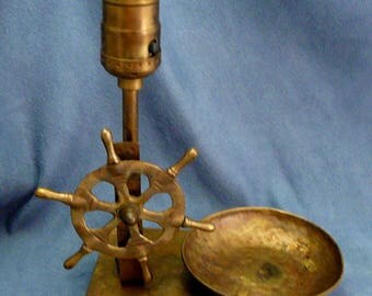 Ship wheel lamp | Etsy