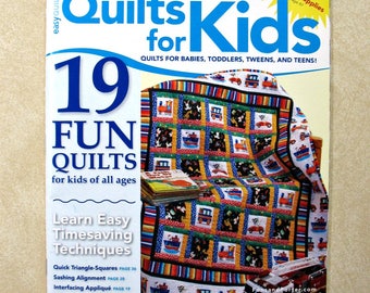 Kids quilt pattern | Etsy